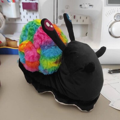 Snail Plush Animal Sewing Pattern .pdf Tutorial Kitty Puppy Shell ...