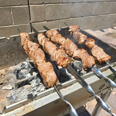 Large Heavy-duty STAINLESS Steel BBQ Grill / MANGAL 11 Ga 3mm - Etsy