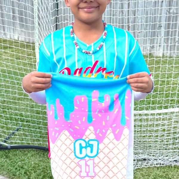 Custom Sport Swag Ice Cream Cone Drippy Style Cooling Towel Ridiculous ...