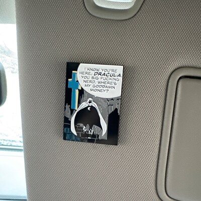 Moon Knight Random Bullshit Go Meme Custom Fan Made Enamel Pin 2.25 ...