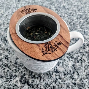 Exotic Wood Tea Infuser Loose Leaf Tea Tea Lover Tea - Etsy