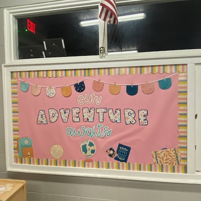 Fall Bulletin Board Kit Autumn Bulletin Board Modern Fall - Etsy