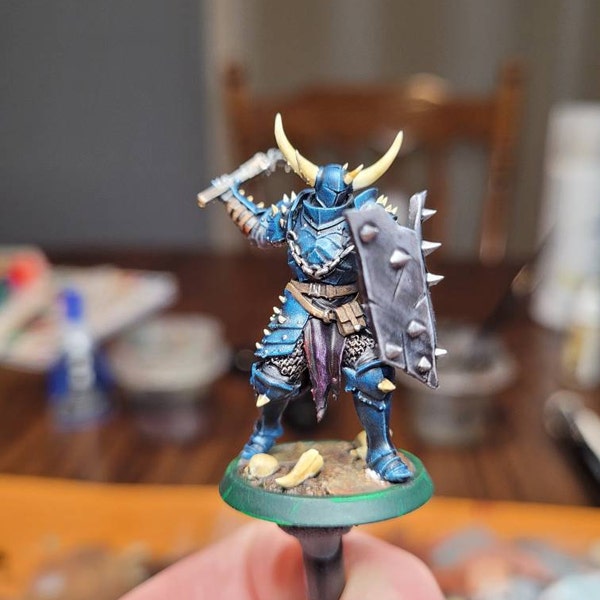 Templar Sword Wielder Crusade Rising 3D Resin Printed 32mm Scale Lord ...
