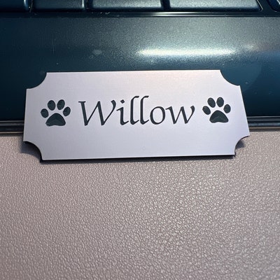 Custom Engraved 1x3 Plate adhesive Back Personalized Customized Door ...