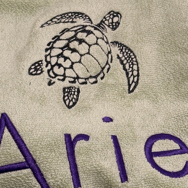 Personalized Bath Sheet, 34x66 100% Cotton, Customized Gift Towel ...