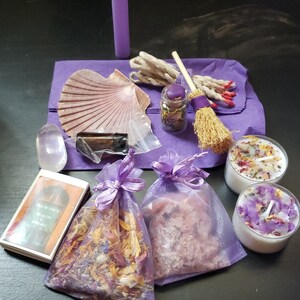 Witches Deluxe Spa Gift Set Goth Spa Set Skull Bath Salts | Etsy