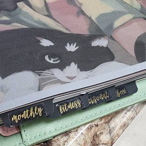 Divider Labels Wizarding World Foiled Clear Divider Tabs Modular System ...