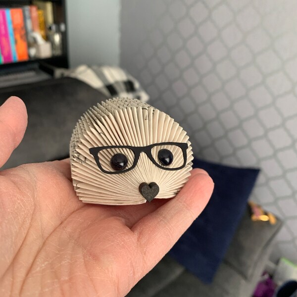 Small Paperbook Hedgehog - Etsy UK