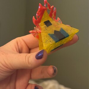 Ghost Lava Lamp Hair Claw, Lava Lamp Hair Claw, Halloween Hair Claw ...