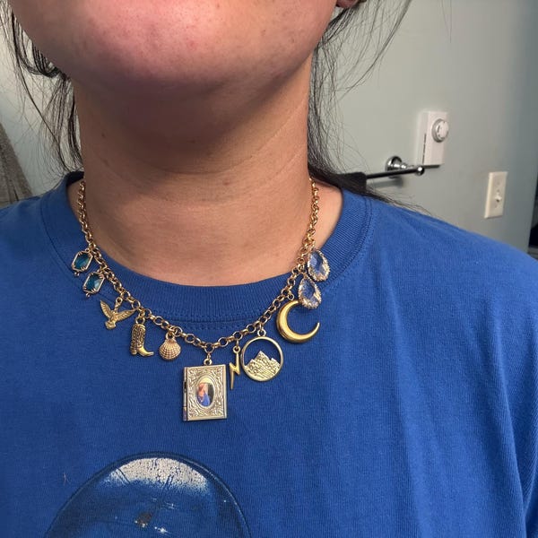 Custom Charm Necklace Build Your Own Charm Necklace Multi Charm ...