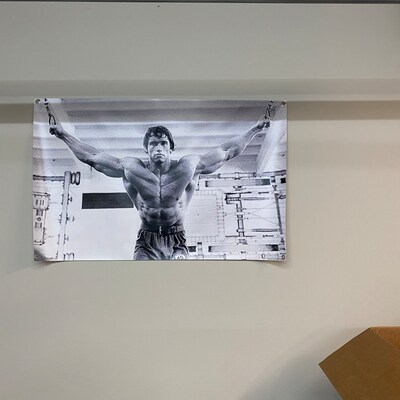 Home Gym Beast Lion Wall Banner Garage Poster Art Fitness - Etsy