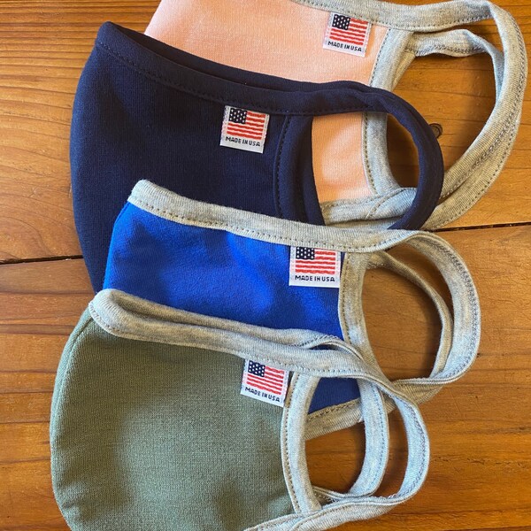 Kids Face Masks \ Children’s Washable Reusable Cloth Masks \ Made in ...
