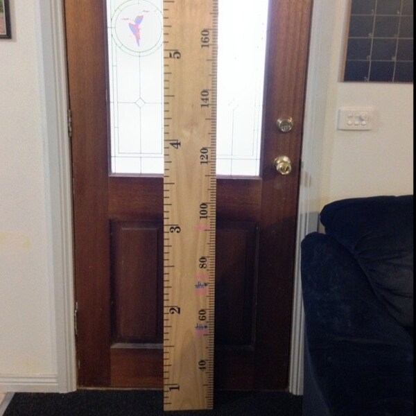 Height Marker for Growth Chart Ruler - Vinyl Decal Arrow With Years ...