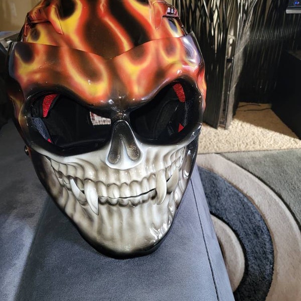 GI Joe Snake Eyes Motorcycle Helmet Custom DOT and ECE Approved - Etsy