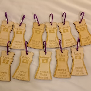 Personalised Wooden Netball Medal, Awards, Tournament Prizes, End of ...