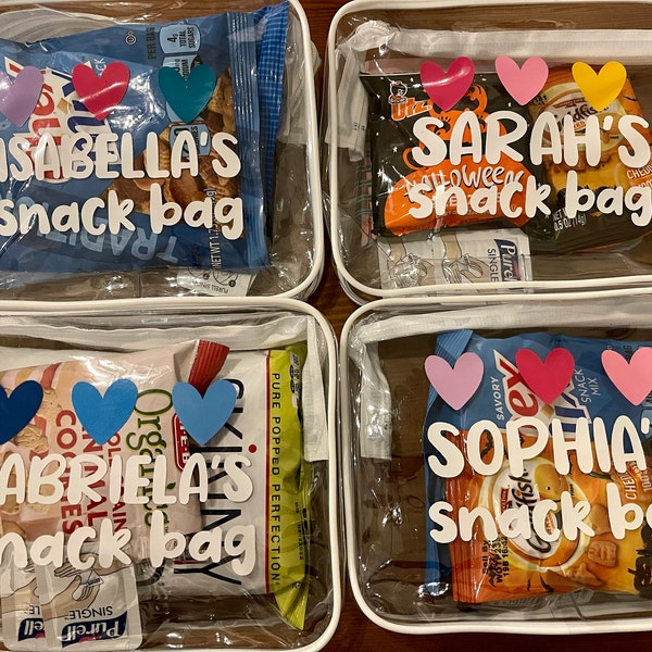 Kids Snack Bag, Diaper Bag, Personalized Snack Bag, Toddler, Baby Bag ...