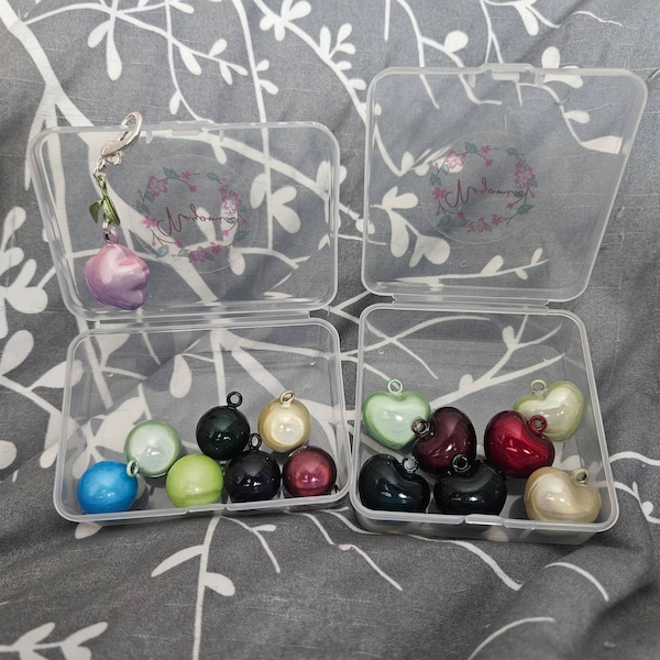 Chubby Heart-shaped Bell, for Bell Charm Adds Keychain, More Ideas ...