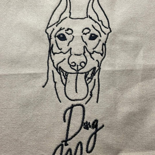 Dog Embroidery Design Bundle, Machine Embroidery Pattern, Instant ...