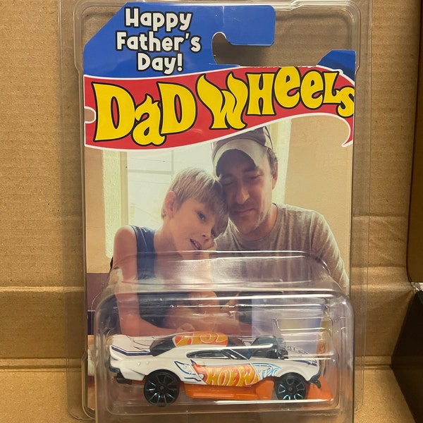 Custom Hotwheel Car Happy Fathers Day Gift Gift Custom Gifts ...
