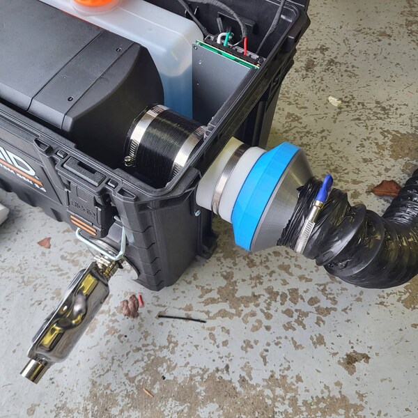 Magnetic Twist-lock Dust Collection Connectors: 4"/2.5" Woodshop Hose ...