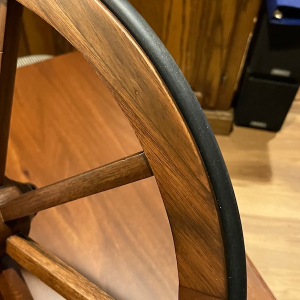 Tea Cart Wheel Replacement Rubber Vintage Trolley Mid Century Bar ...