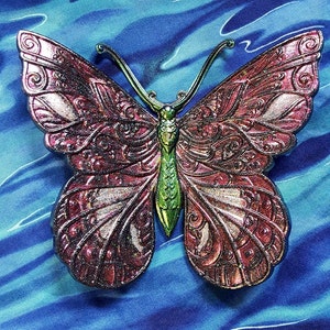 Monarch Butterfly 3D Silicone Mold Shiny Mould for Resin and Concrete ...