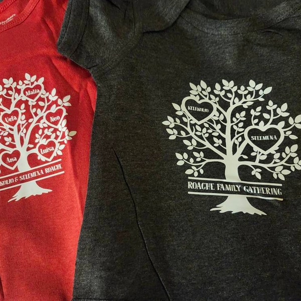 Custom Family Shirts, Family Reunion Outfits, Personalized Family Gifts ...