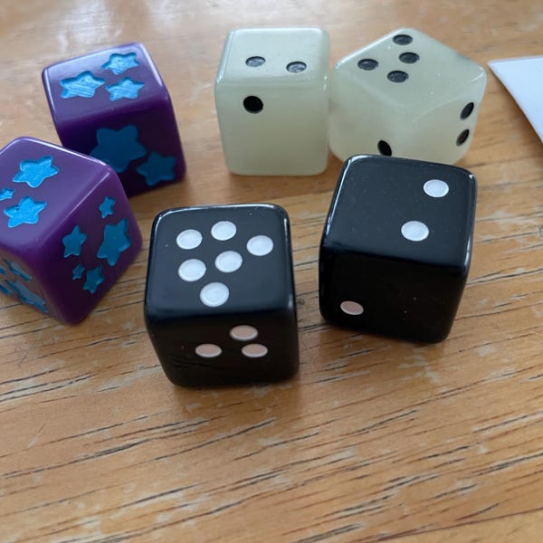Random Pips Dice - One D6 - Etsy