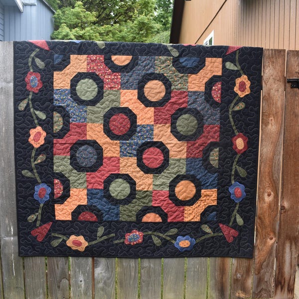 Moda - MY SUMMER HOUSE Kit - Kit by Bunny Hill Designs KIT3040 73" X 82" Fabrics for Quilt Top ...