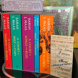 ACOTAR Prythian Map Bookmark A Court of Thorns and Roses SJM Map Rustic ...