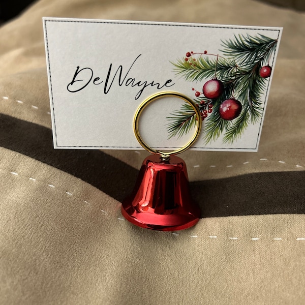 Christmas Party Placecards,christmas Tree Place Cards Template ...