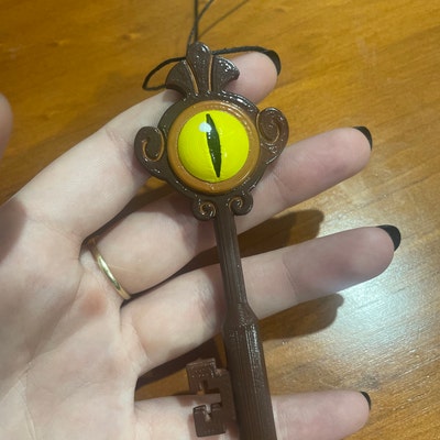 3D Printed Portal Key Necklace From the Owl House - Etsy
