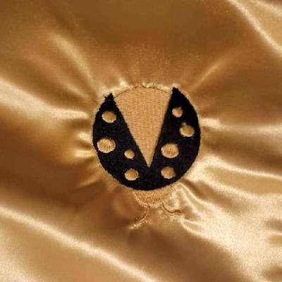 Eyelashes Embroidery Design. Lashes Embroidery. Eyelashes Filled Stitch ...