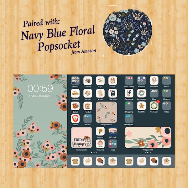 Hand Drawn App Icons, Ios Icons, iPhone Icons, Handdrawn Ios 14 Icons ...