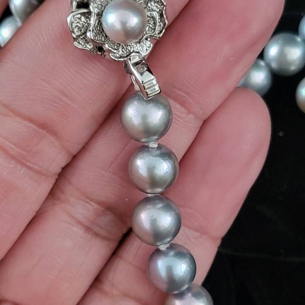 Stunning Mikimoto Akoya Pearl Necklace Etsy