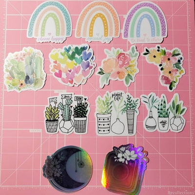 Complete Set of 12 Vinyl Sticker 3 - Etsy