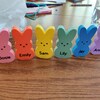 Cute Bunny Peeps With Tail. Easter Peeps Decor. Perfect Spring Decor ...