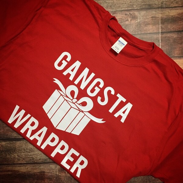 Gangsta Wrappa Svg, Gangster Wrapper, Funny Christmas SVG, Gift Svg ...