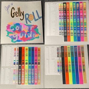 Staedtler - Pigment Arts 60 Brush Pens Set - PDF DIY Color Chart ...