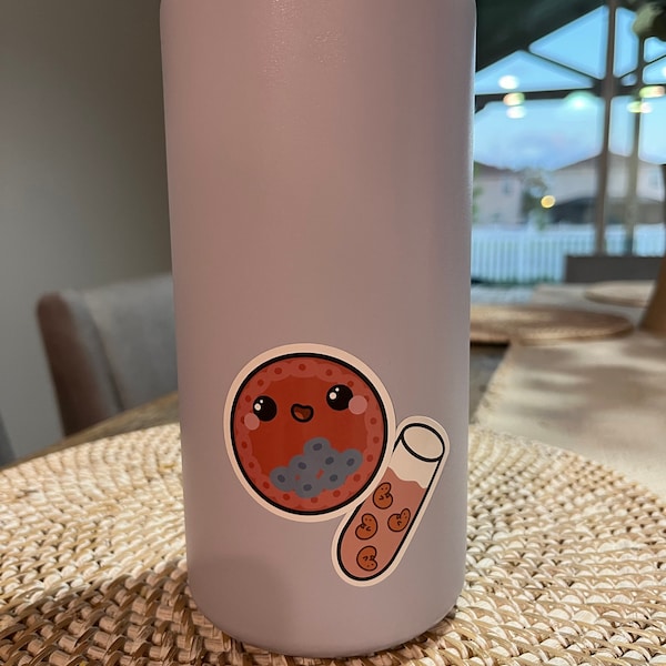 Cute IVF Fertility Sticker Set ~ Science Kawaii In-vitro Fertilization ...