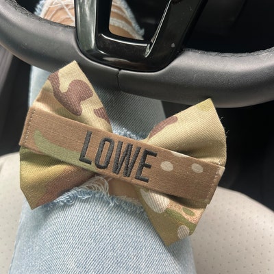 Army Name Tape Bow, Military Bow, Personalized, Air Force Bow, Hair ...