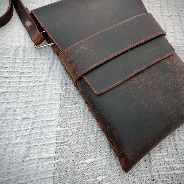No Stitch Small Leather Bag Pattern – DIY Leather Pouch Template ...