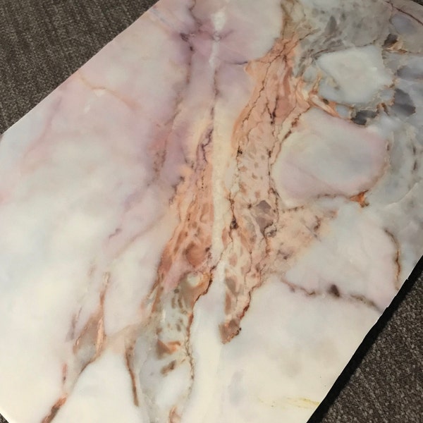 Light Pink Natural Marble Texture Laptop Skin, MacBook Skin, Computer ...