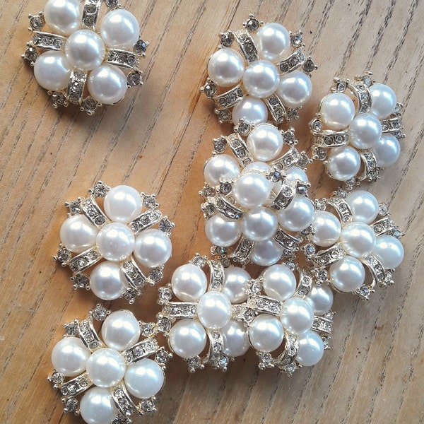 50 Rose Montees Emerald Cut 6mm X 4mm Rhinestone Beads for Wedding Gown ...