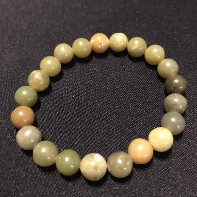 Genuine Natural Peridot Jade Gemstone Grade AAA Round 4mm 6mm 8mm 10mm ...