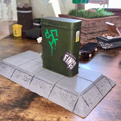 SF0024: PARK KICKER Realistic Fingerboard Obstacle - Etsy