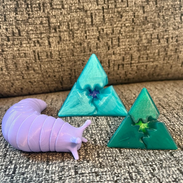 Cheerful Articulated Armadillo Fidget Roll-up Armadillo Ball Model Fun ...