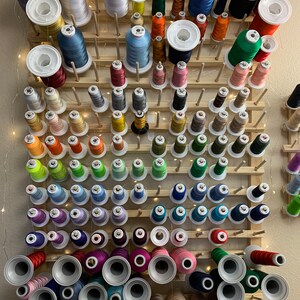 192 Spool Thread Rack 2 Inch Spacing-thread Organization, Thread ...