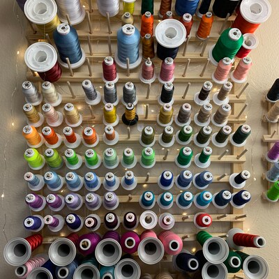 192 Spool Thread Rack 2 Inch Spacing-thread Organization, Thread ...