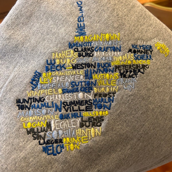 West Virginia Blanket- Word Art- I Love West Virginia- West Virginia ...